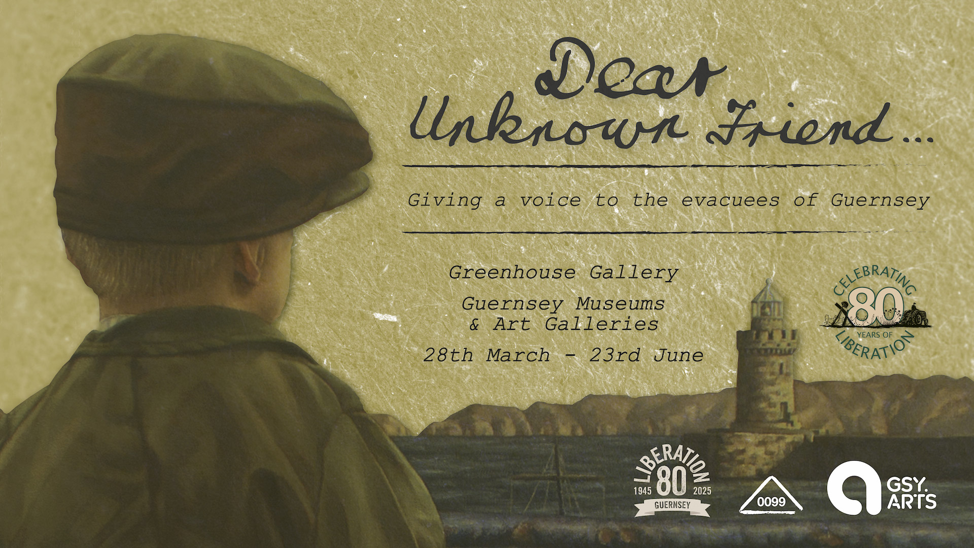 Dear Unknown Friend - A Liberation 80th Exhibition | Guernsey Arts