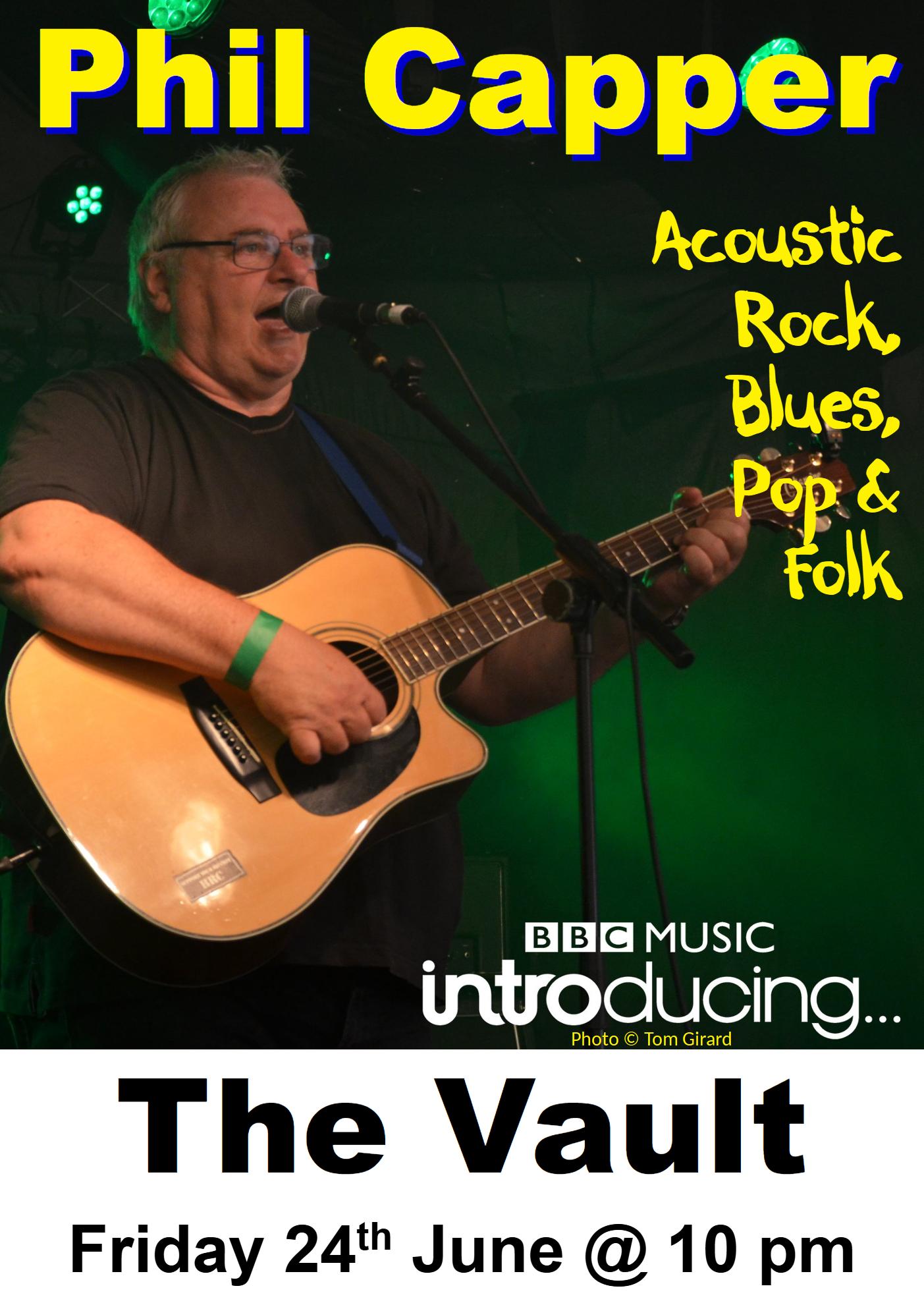 Phil Capper at The Vault | Guernsey Arts