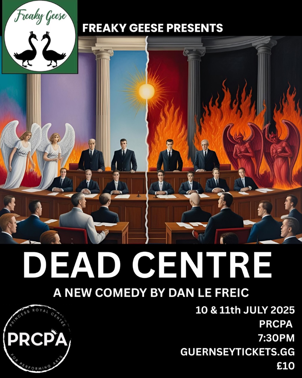 Dead Centre Presented by Freaky Geese | Guernsey Arts
