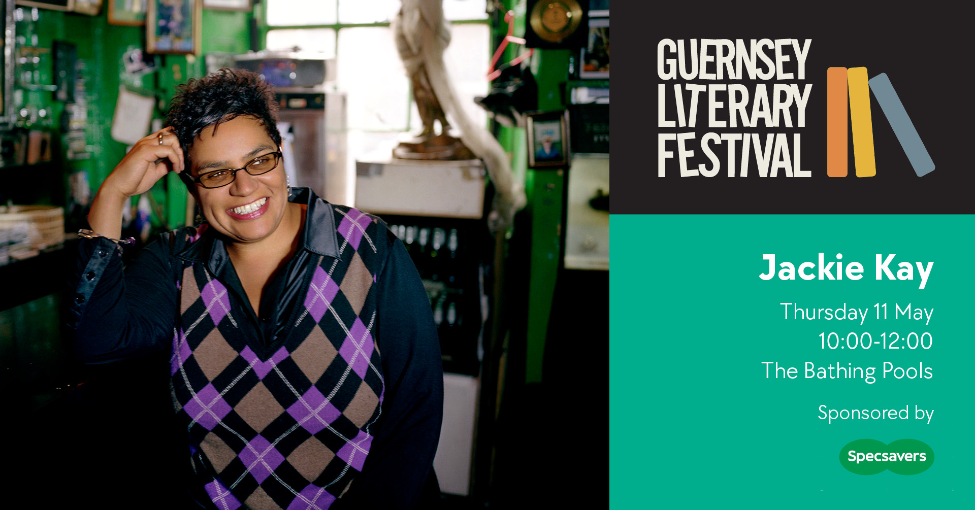 Jackie Kay: Poetry Workshop - The Short Poem - Guernsey Literary ...